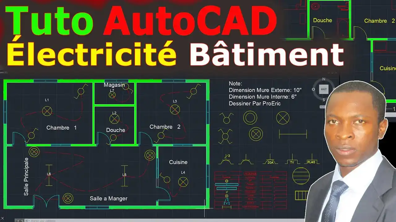 Tutoriel AutoCAD pour débutants en électricité (Part 2) - VideoTutoriels