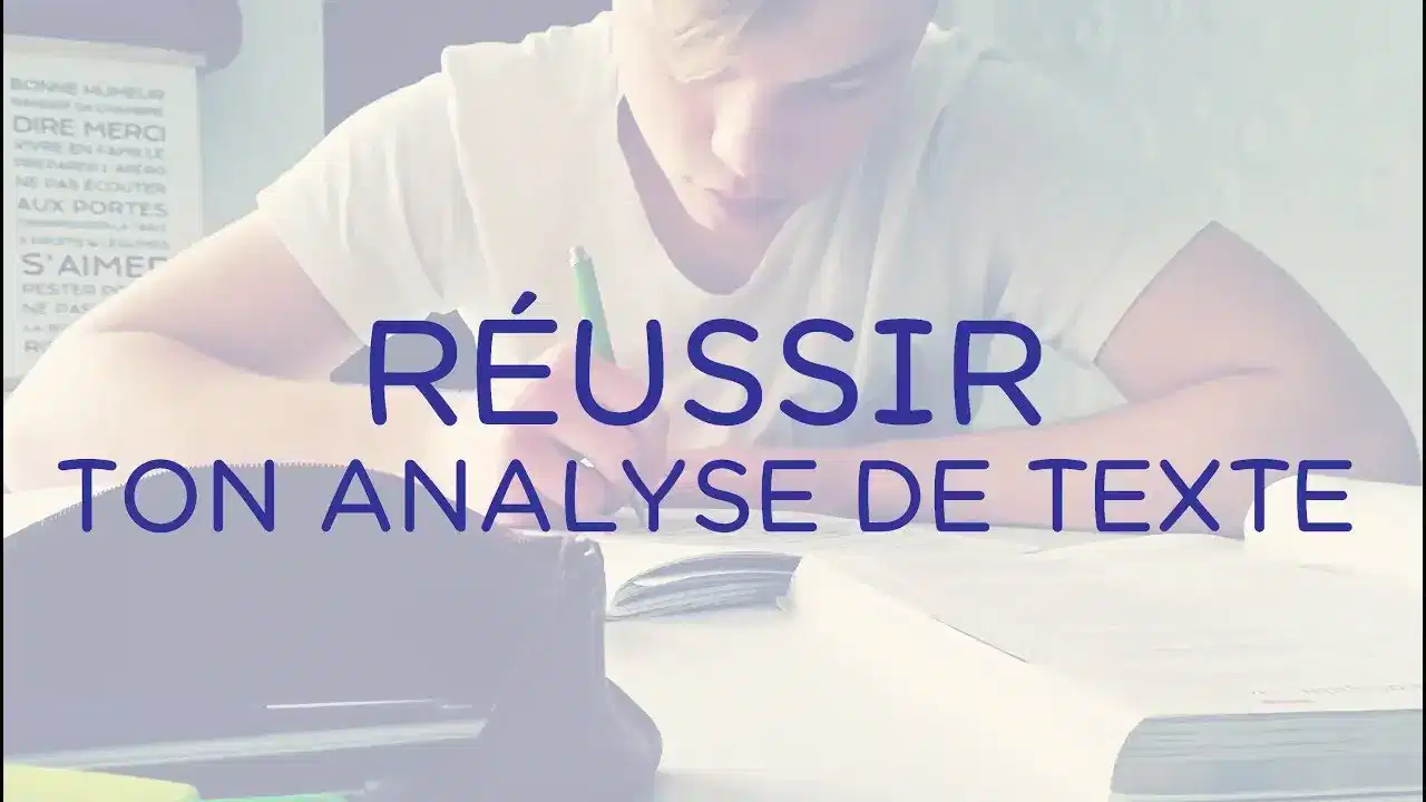 Tutoriel La Méthode De L Analyse Pour Le Commentaire De Texte En