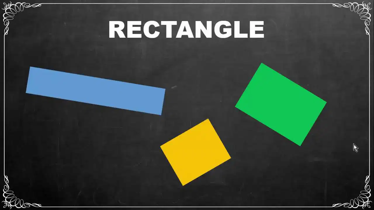 Leçon formes géométriques - VideoTutoriels