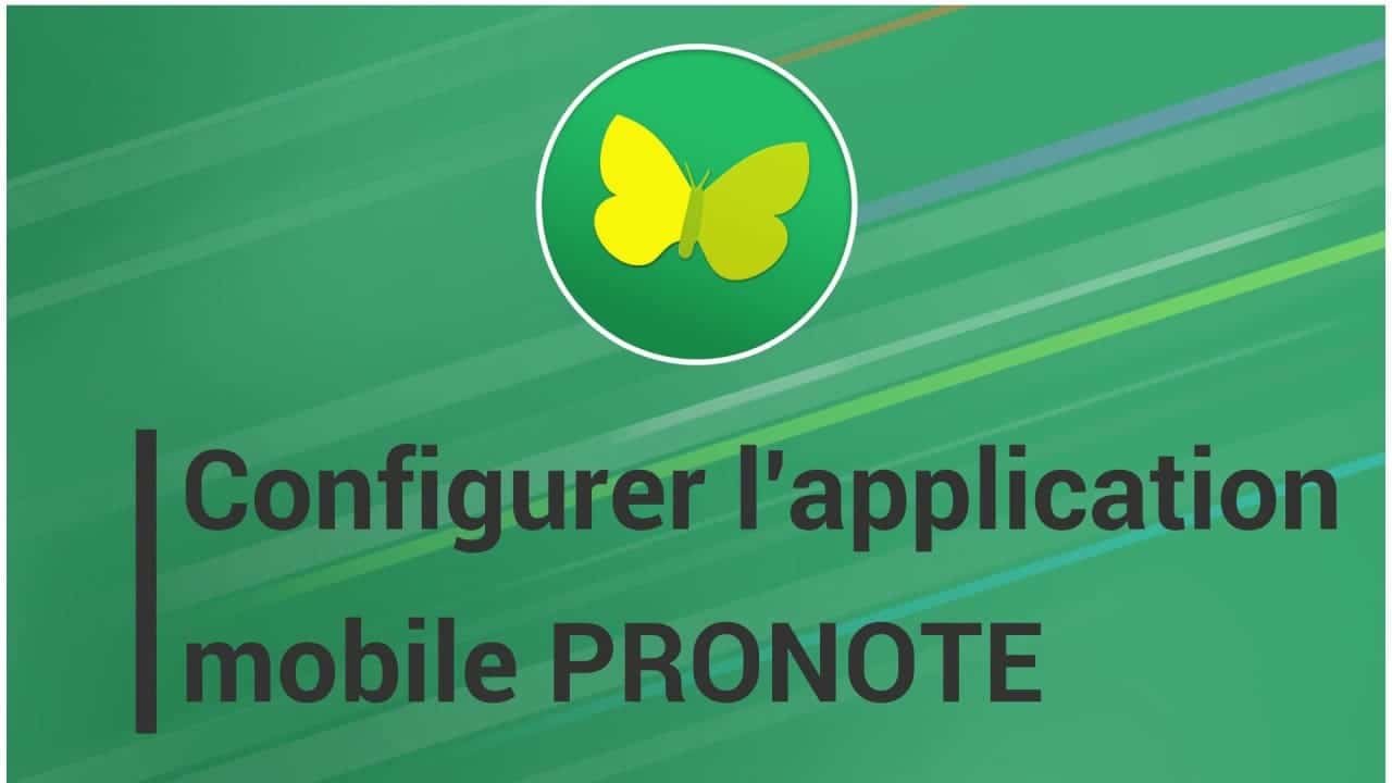 Tutoriel vidéo de configuration de l'application PRONOTE - VideoTutoriels