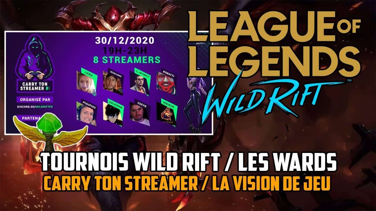 [League of Legends Wild Rift] Tournois & Tutoriel "Les Wards ...