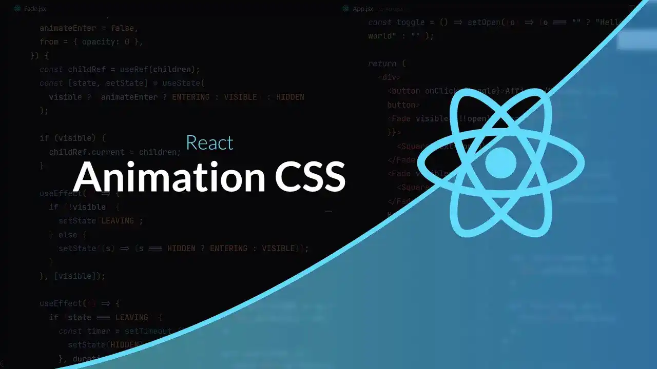 Tutoriel React : Animer ses composants React - VideoTutoriels