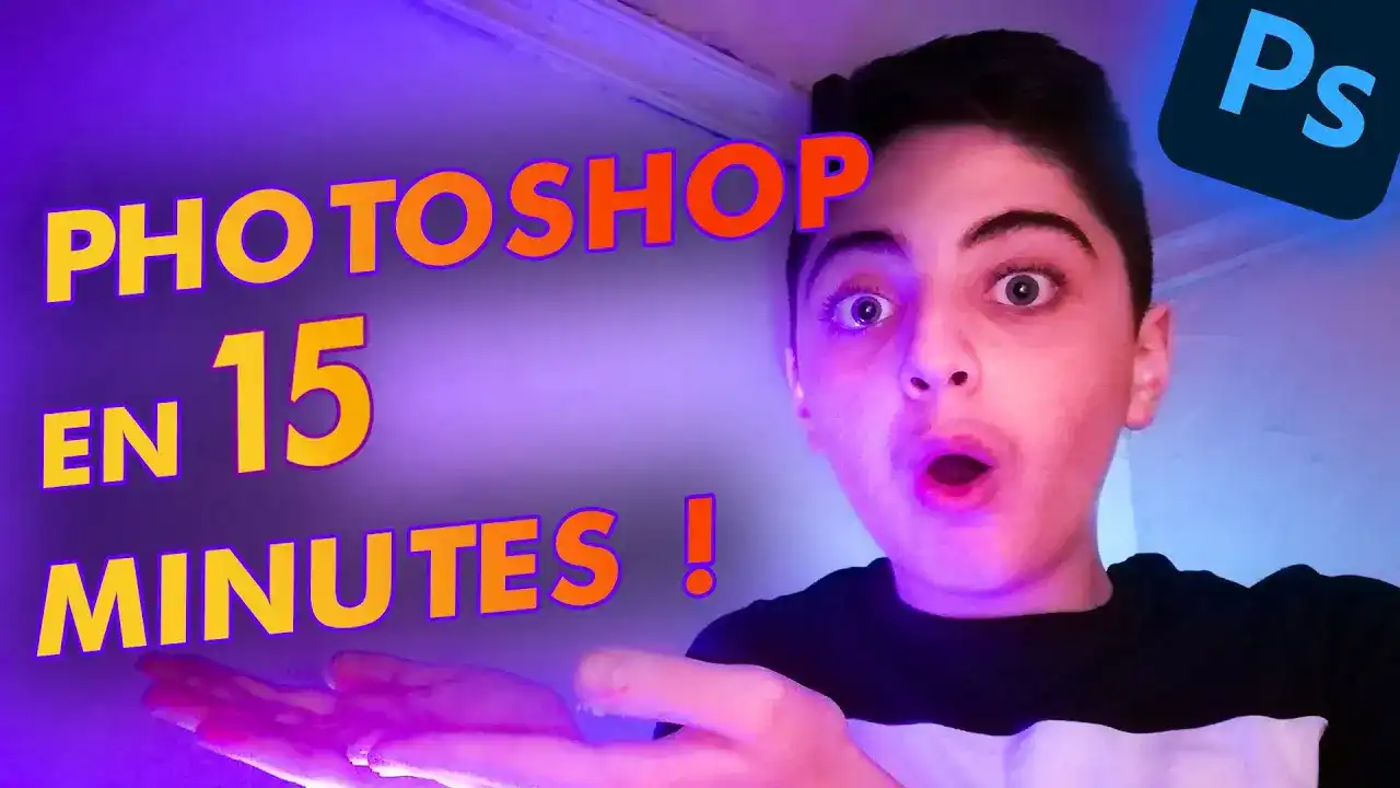 APPRENDRE PHOTOSHOP EN 15 MINUTES ! | Tutoriel Youtube #6 - VideoTutoriels