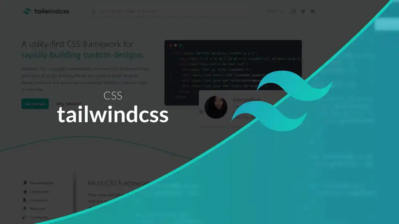 Tutoriel CSS : tailwindcss - VideoTutoriels