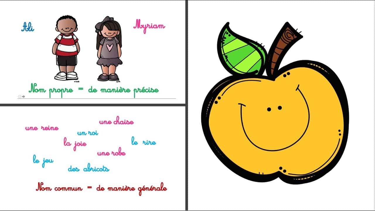 fran-ais-cp-le-nom-commun-et-le-nom-propre-le-on-de-grammaire