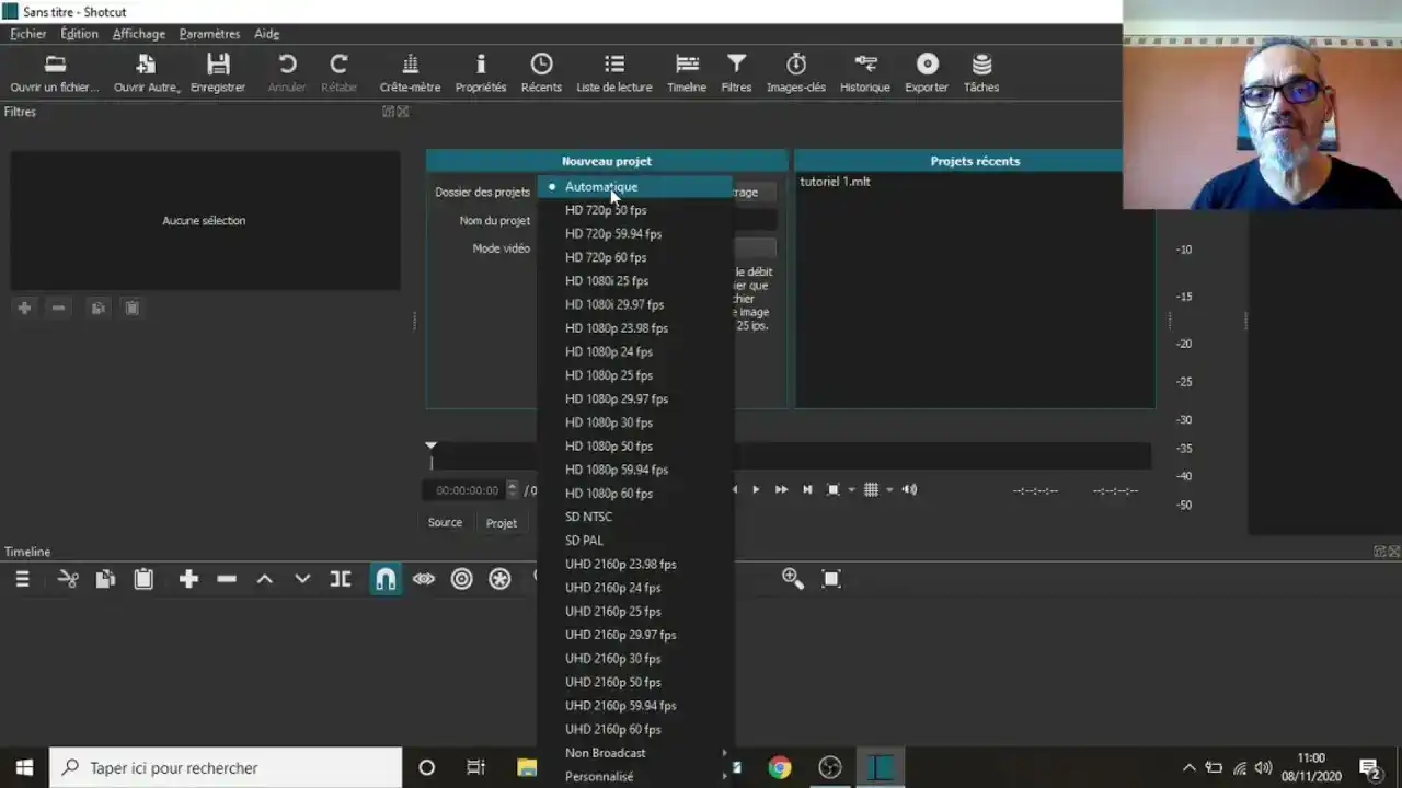 Tutoriel SHOTCUT 01_Interface - VideoTutoriels