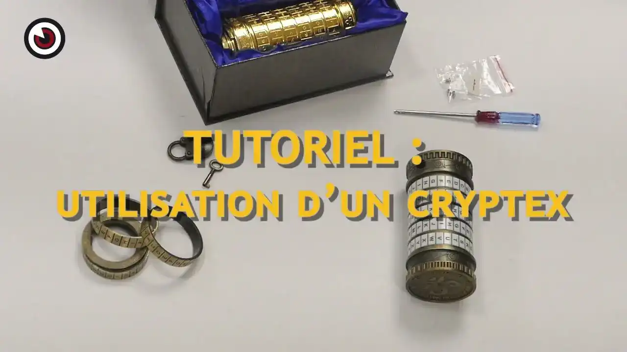 TUTORIEL : Utilisation d'un Cryptex - VideoTutoriels