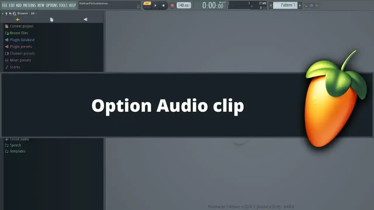 Fl Studio tutoriel fr - Option Audio clip - VideoTutoriels