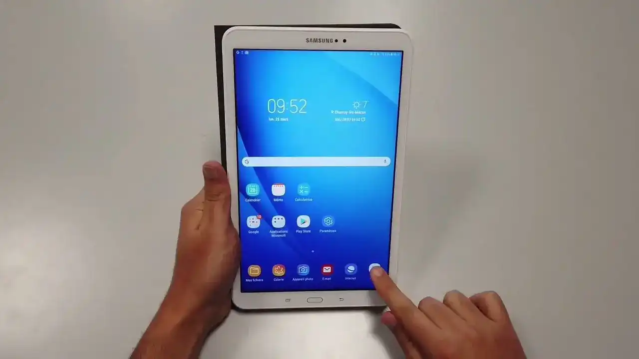 Tutoriel d'utilisation d'une tablette Samsumg - VideoTutoriels