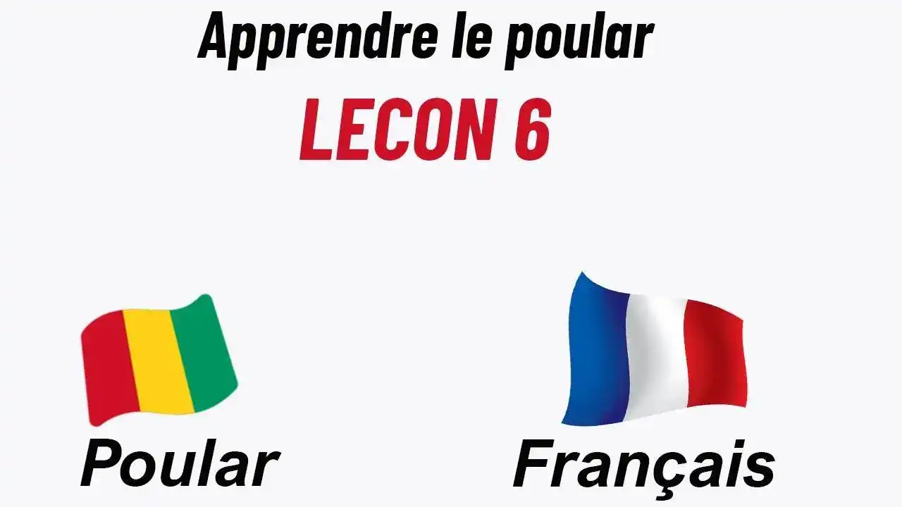 Apprendre le poular en Français - Leçon 1 - VideoTutoriels