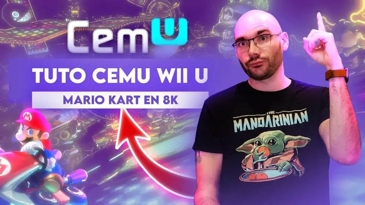 Tutoriel CEMU émulateur WII U | Mario Kart 8 en 8K #tuto #cemu #wiiu #4k #8k - VideoTutoriels