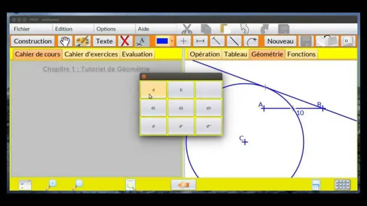 Tutoriel : géométrie - VideoTutoriels