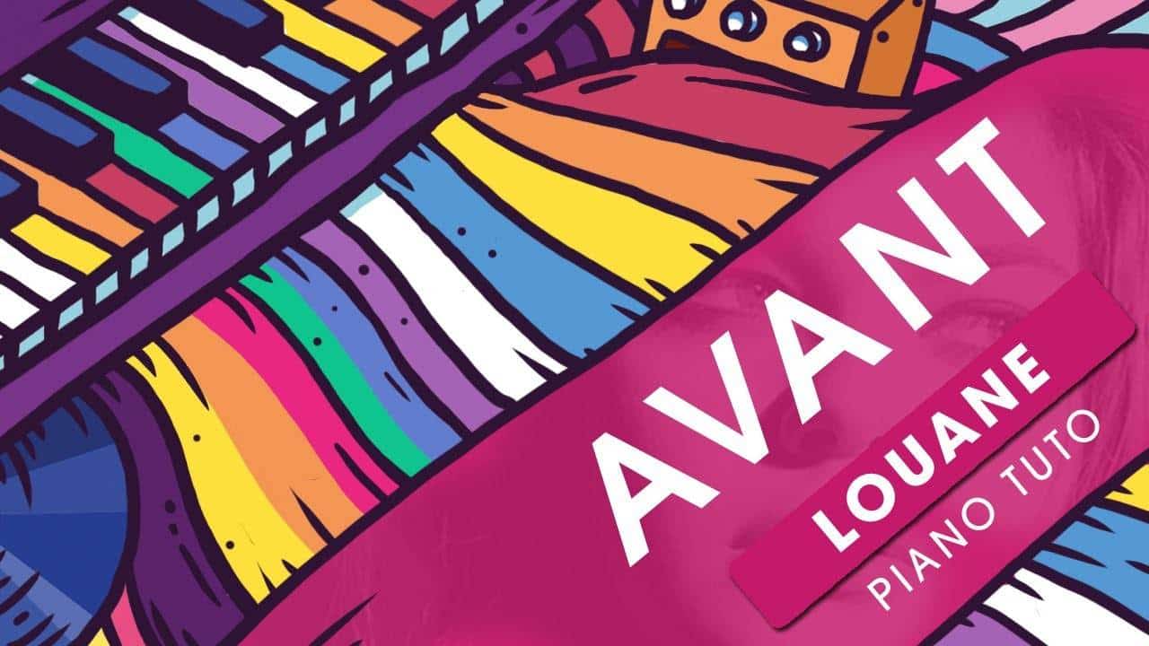 Louane - Avant - Accompagnement Piano - Tutoriel Visualizer ...