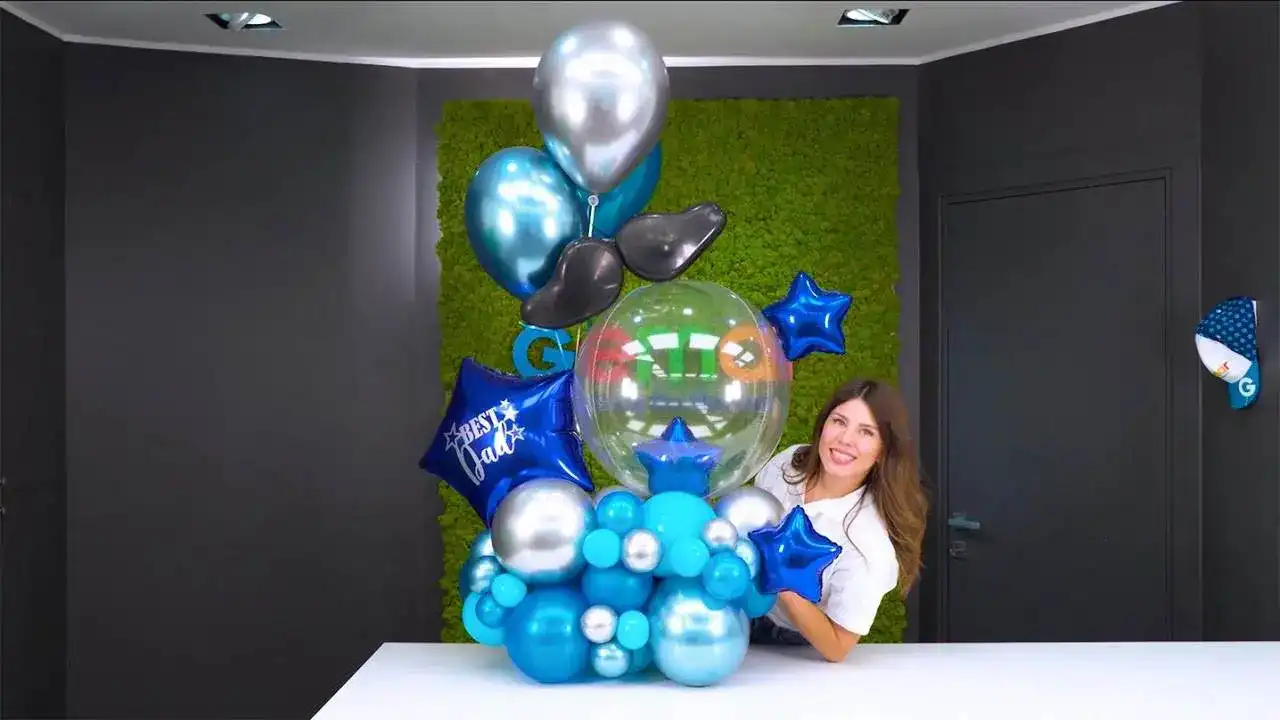 Comment faire une décoration pour la fête des pères | Tutoriel ballon ... Comment faire une décoration pour la fête des pères | Tutoriel ballon ...