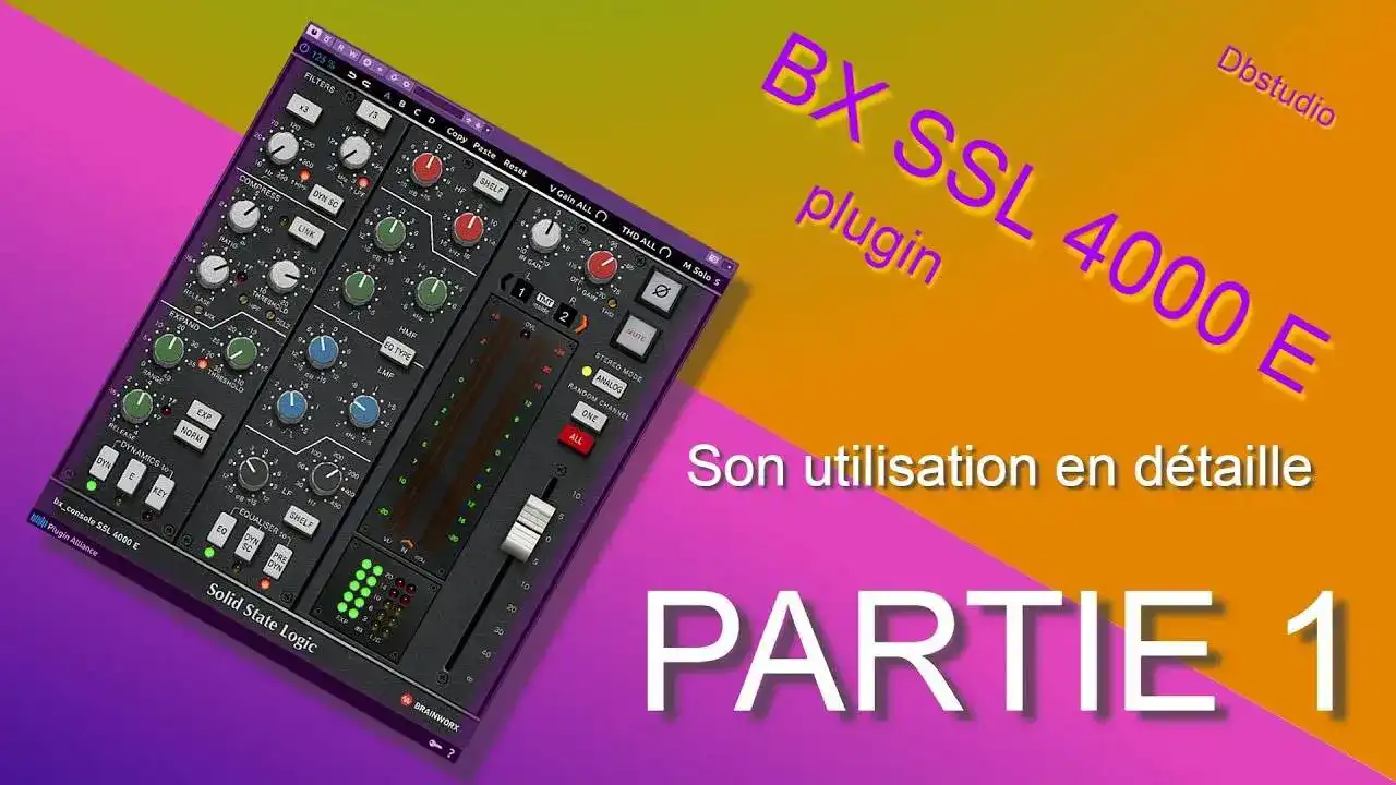 BX console SSL 4000E tutoriel partie 1 - VideoTutoriels