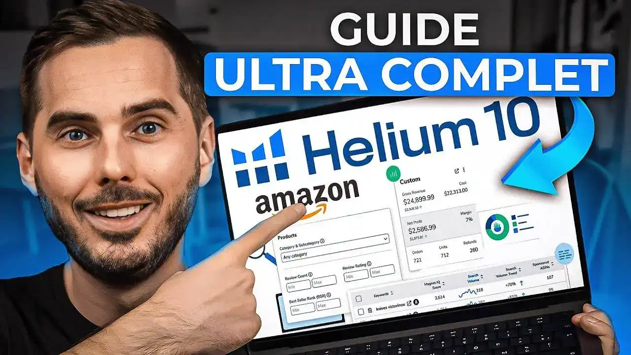 Tutoriel Helium 10 Amazon FBA 2023 - VideoTutoriels