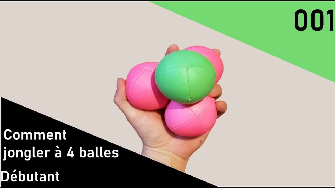 Comment jongler à 4 balles | tutoriel jonglerie à 4 balles 001 ...