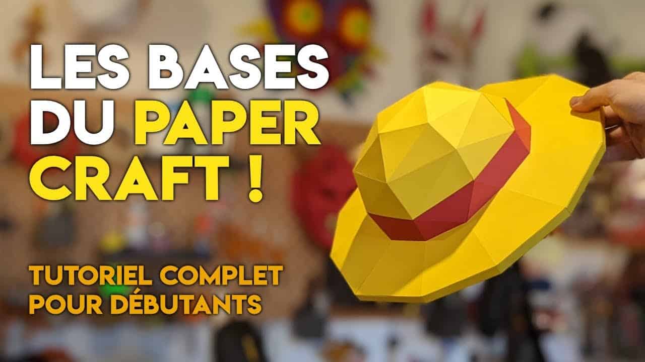 Tutoriel Papercraft pour débutants : toutes les BASES ! - VideoTutoriels