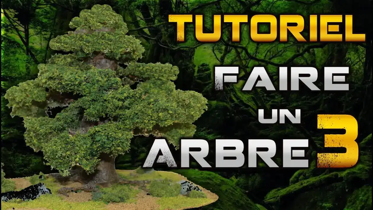 Tutoriel : Faire un arbre réaliste. (Partie 3 le feuillage ...