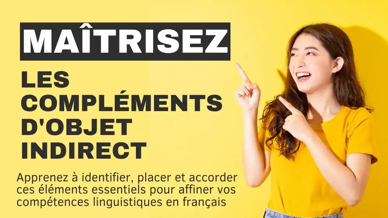 Les Compléments d'Objet Indirect en Français Leçon de Grammaire ...