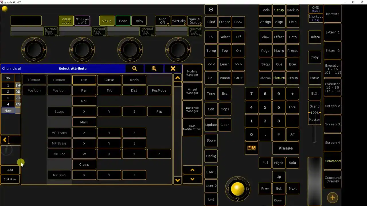 Tutoriel GrandMA2 10.1 : Création de Fixture Basique - VideoTutoriels